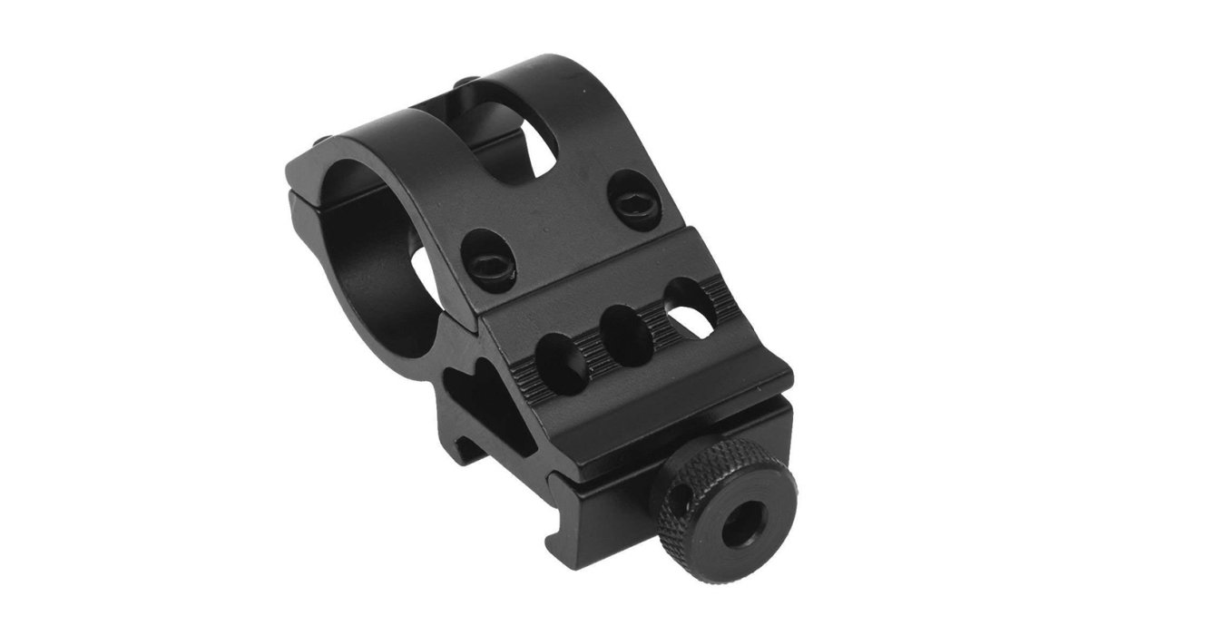 Gun Torch QD Off-set 25.4mm Picatinny Flashlight Torch Mount - Guns R Us