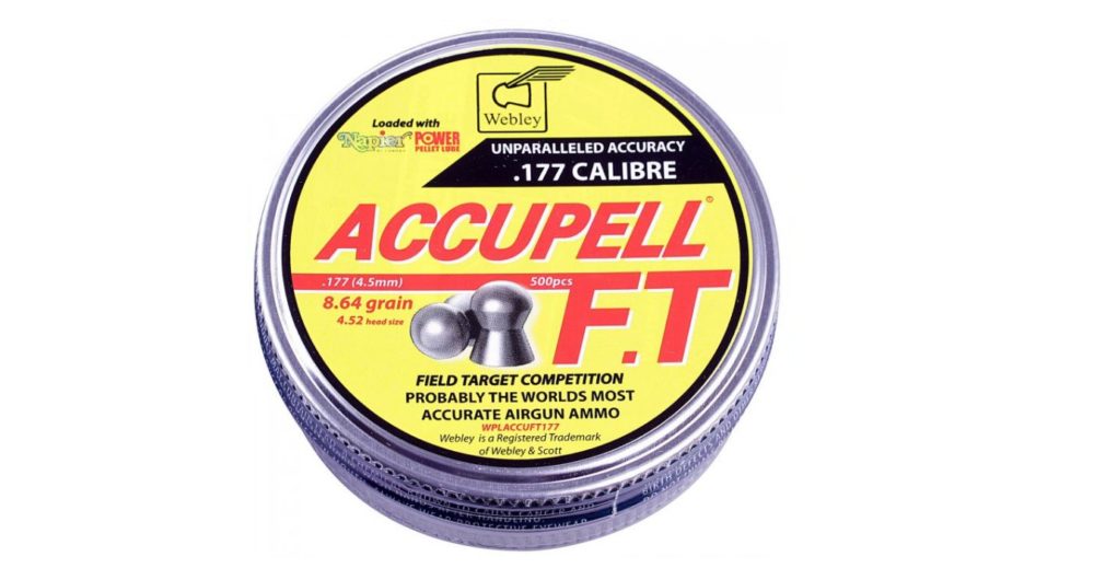 Webley Accu Pell .177 domed pellets x 500 - Guns R Us