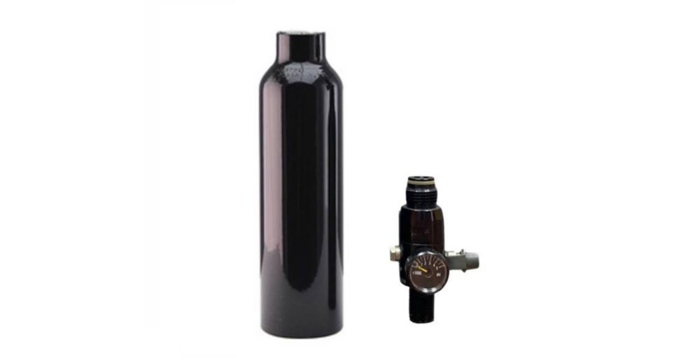 0.38 Litre HPA 3000psi Airsoft Cylinder with Regulator - Guns R Us