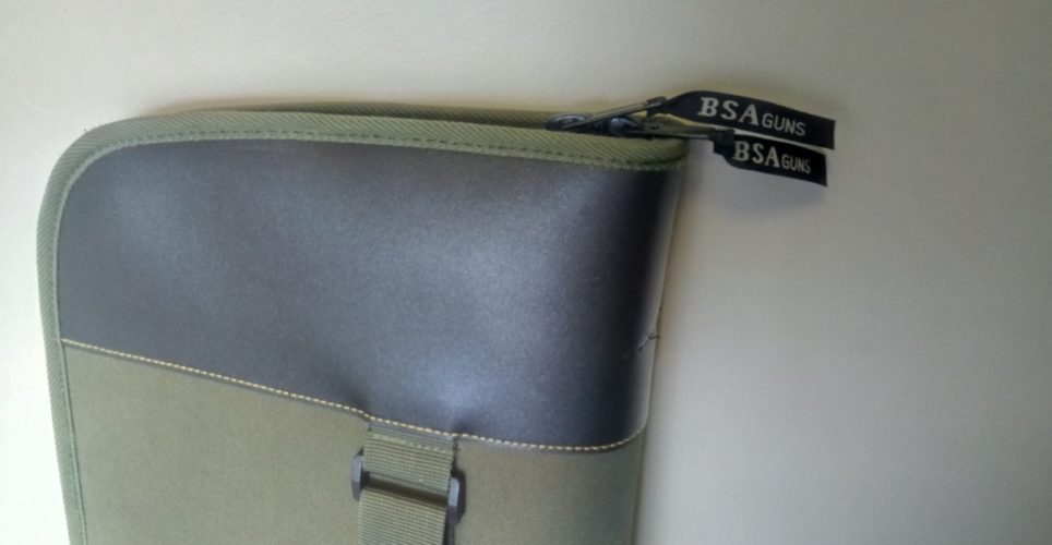 BSA Rigid Scoped Rifle Bag Olive Drab 112cm - Guns R Us