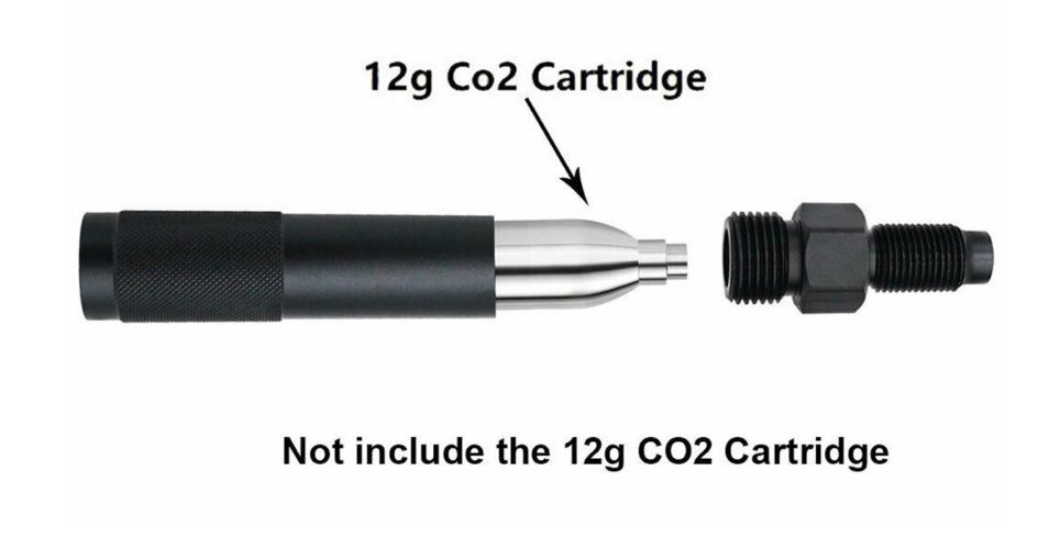12g to 88g CO2 Adapter with 88g Threads - Guns R Us