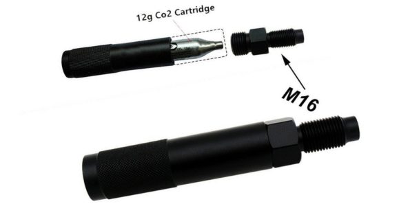 12g to 88g CO2 Adapter with 88g Threads - Guns R Us