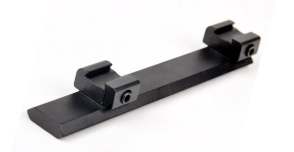 11mm Dovetail to Picatinny 20mm Adapter With Cutout - Guns R Us
