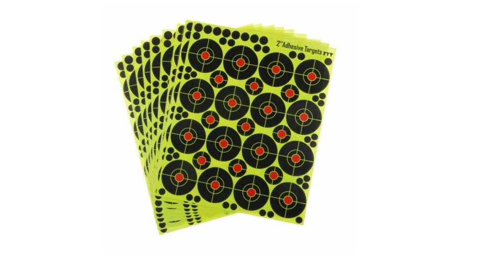 17cm 90gm Paper Air Gun Targets - Guns R Us